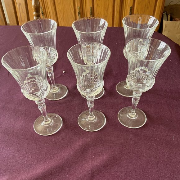 Dining | Vintage 199s 104 Oz Lead Crystal Stemware Lot 6 | Poshmark